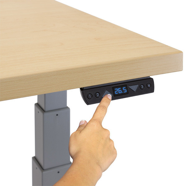 ergoCentric upCentric - Oval Stand Up Meeting Table - Ergo Experts